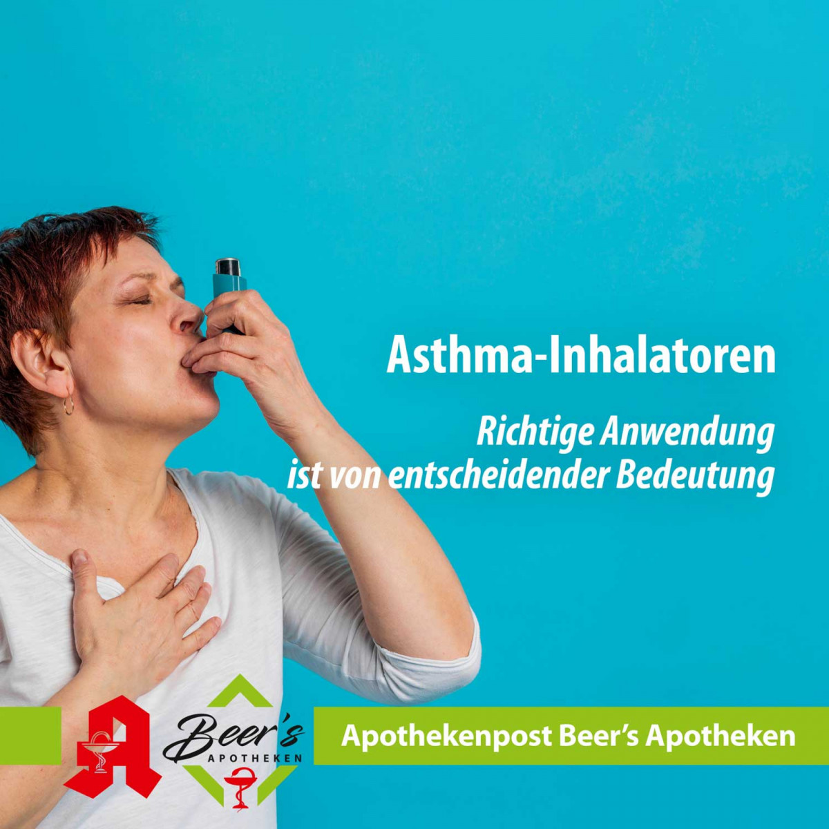 Asthma-Inhalatoren - Richtige Anwendung ist von entscheidender Bedeutung